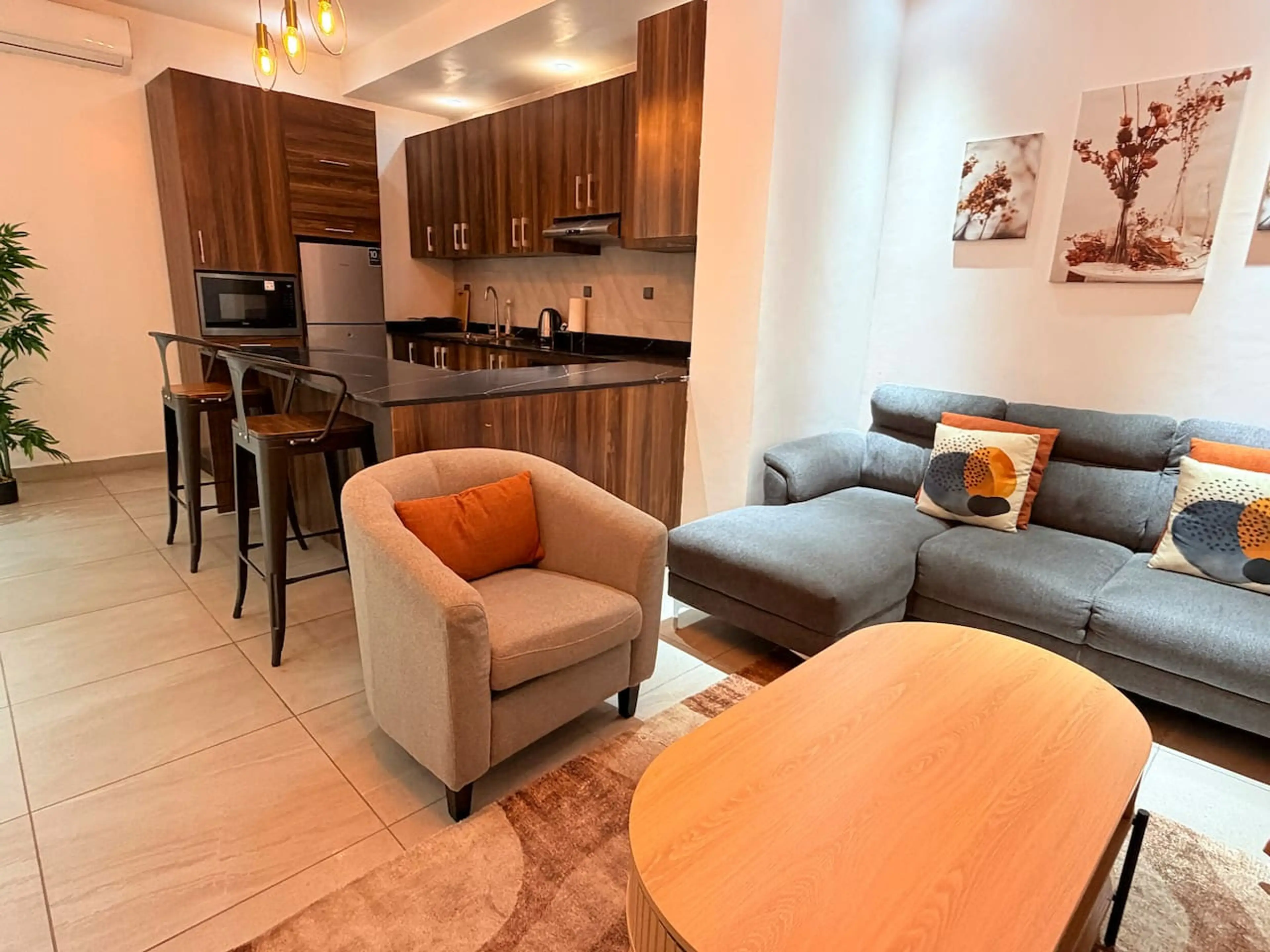 Stunning 1-Bedroom flat - new building in Kintambo