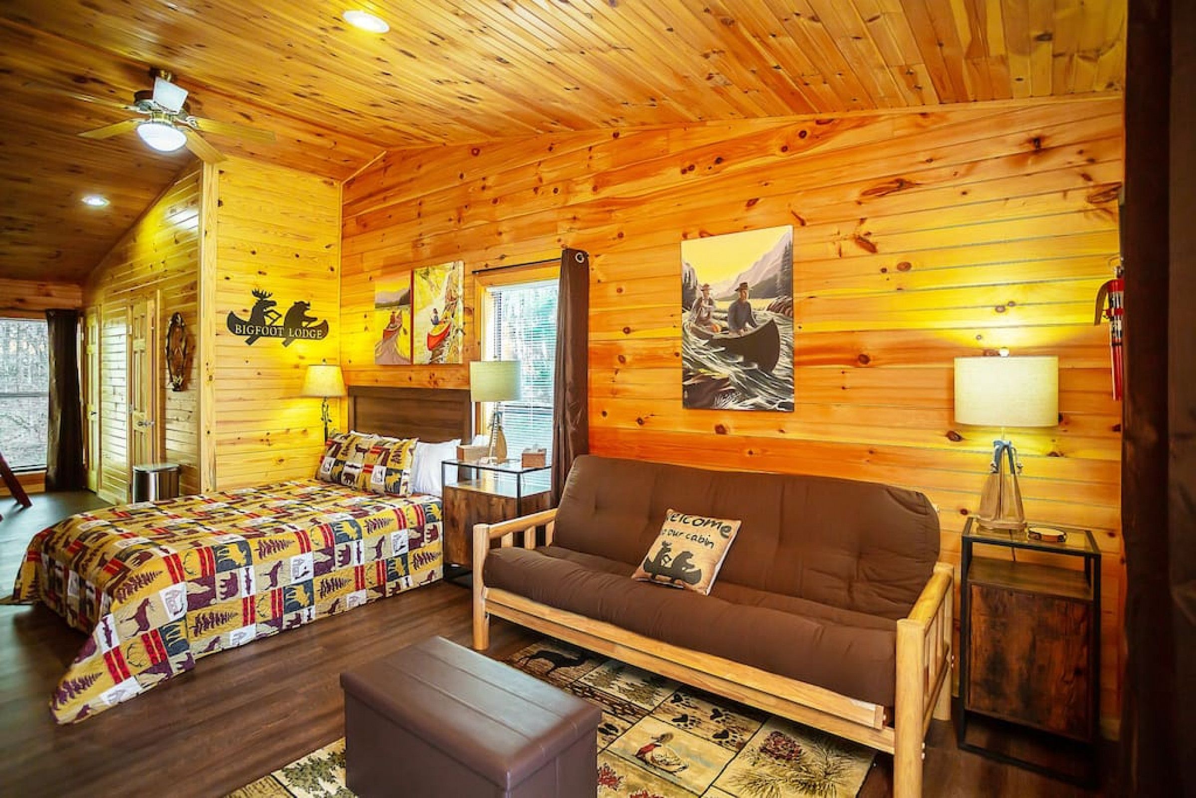 Bigfoot Lodge Room Four - East TN Adventures Here
