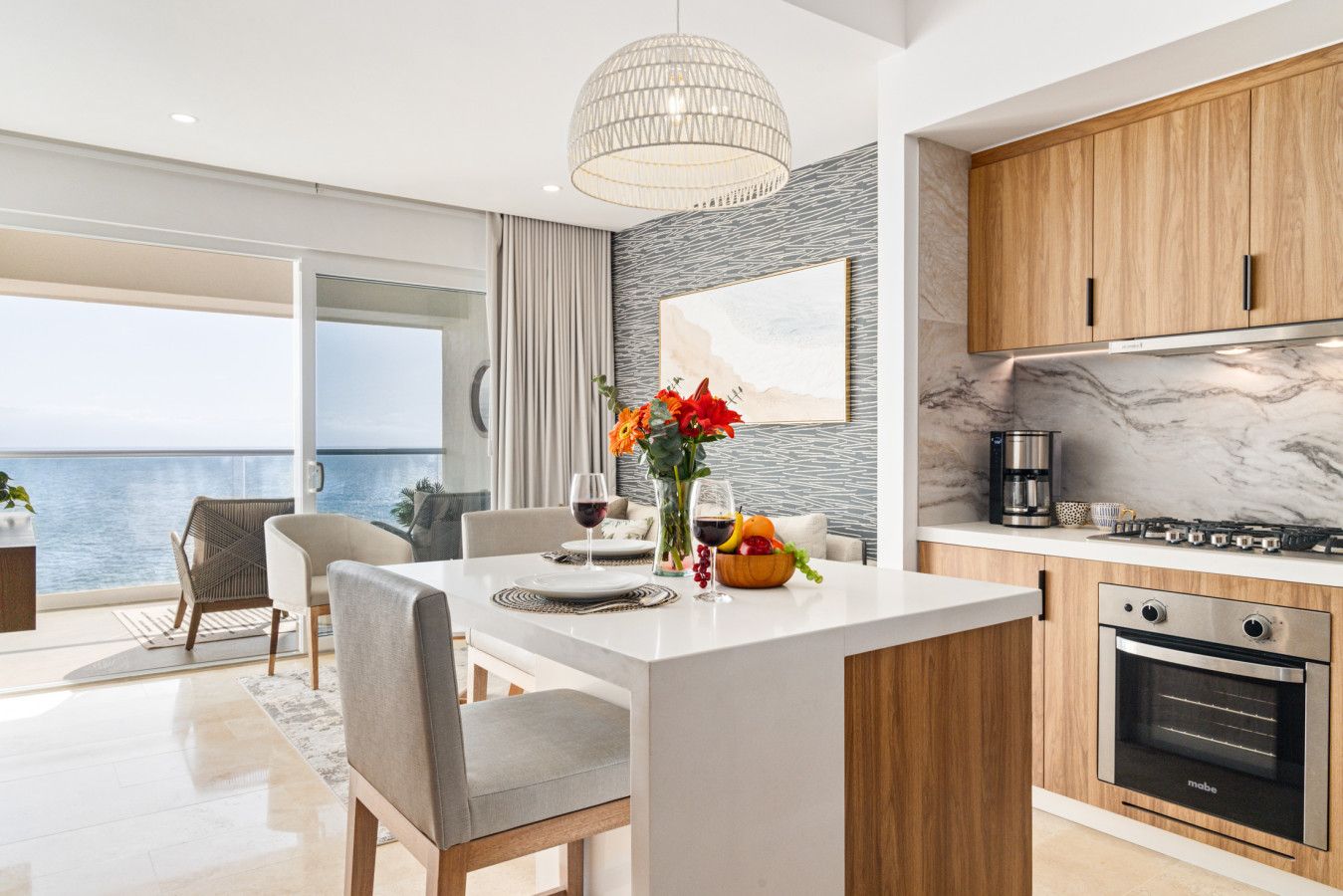 Oceanfront Escape | Stylish 1BR + 8 pools with stunning views