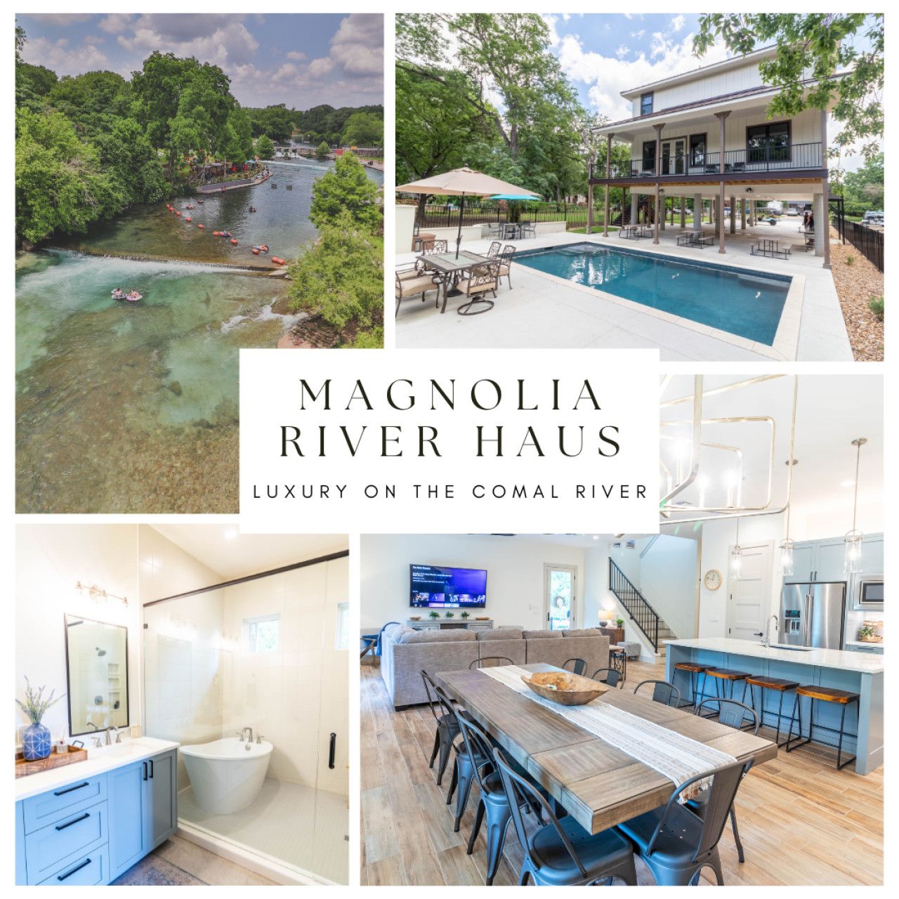 Magnolia River Haus*Heated Pool/Comal River Access