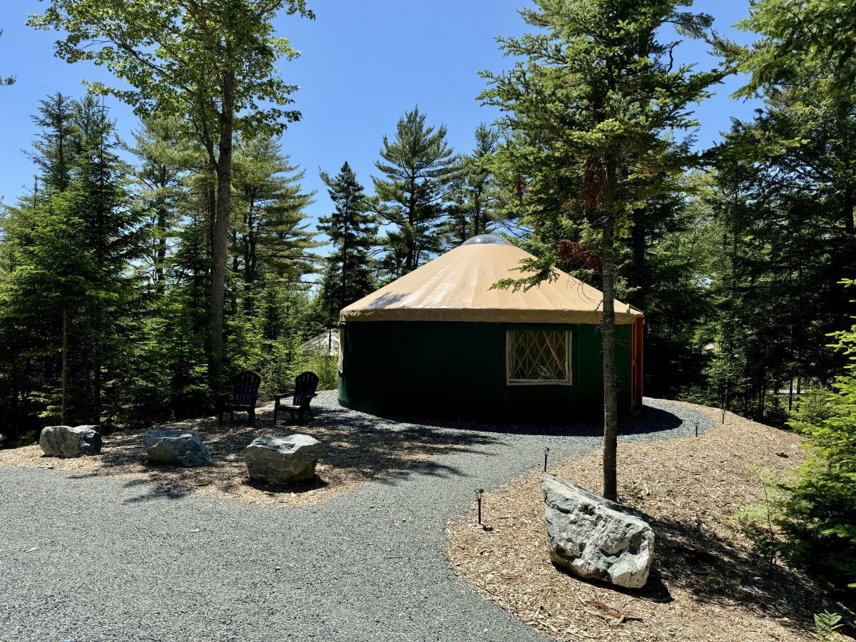 Evergreen Yurts #1 White Pine