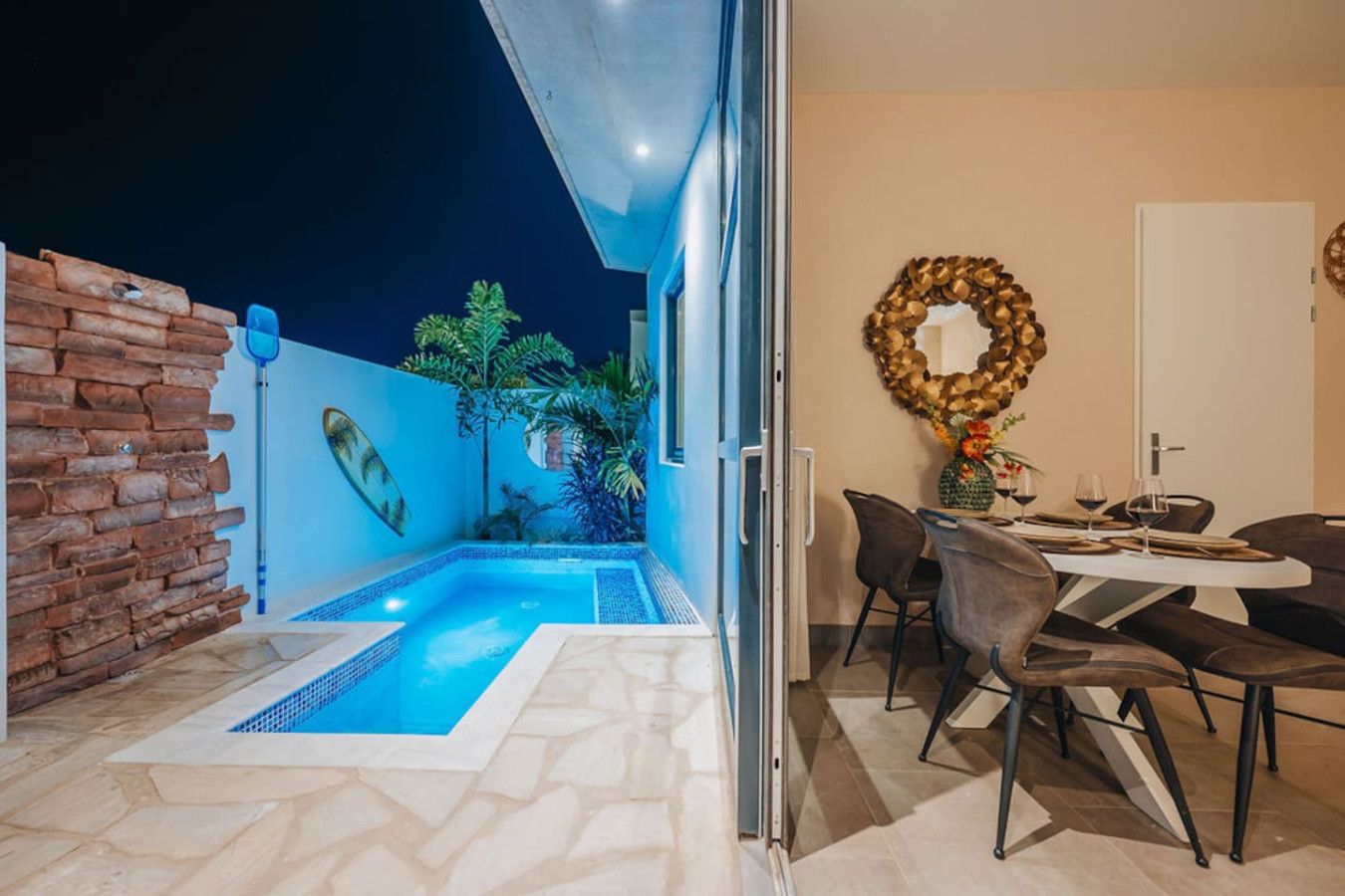 Caribbean Vibe-Private Pool Close to Eagle Beach!